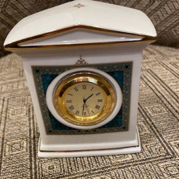Lenox | Accents | Vintage Lenox Table Top Clock | Poshmark